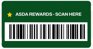 Asda Rewards Card Barcode Screenshot picture