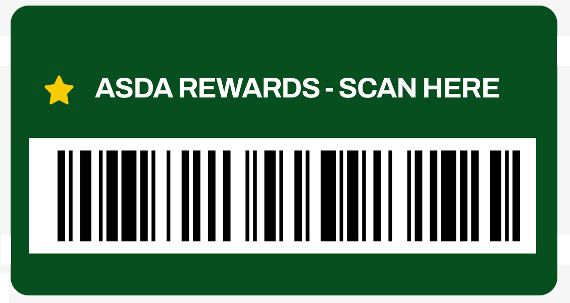 Asda Rewards Card Barcode Screenshot picture