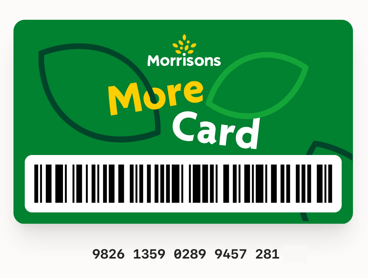 Morrisons More Card Barcode Screenshot Picture QR
