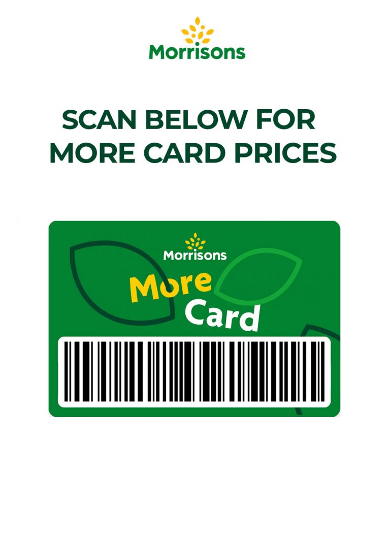 Morrisons More Card Barcode Screenshot Picture QR