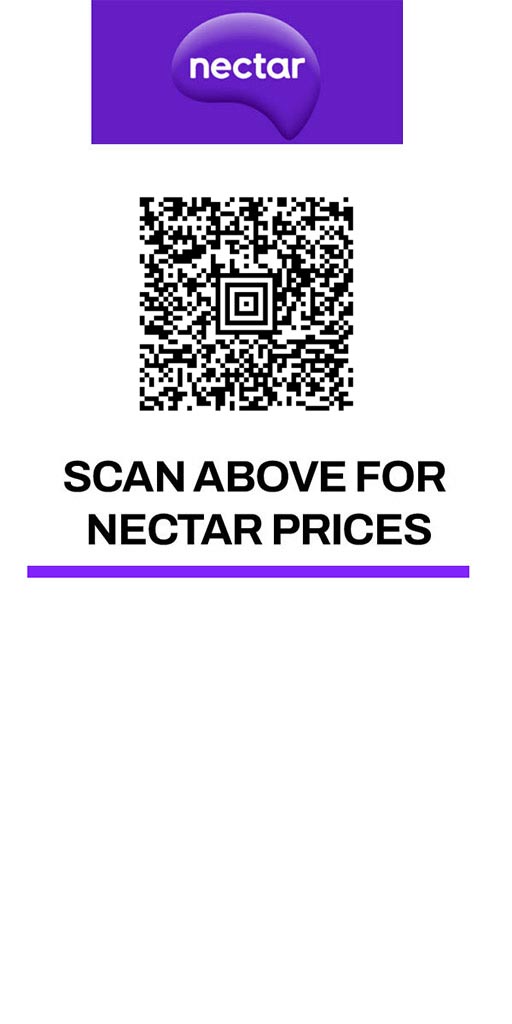 Sainsburys nectar card QR barcode Screenshot Picture